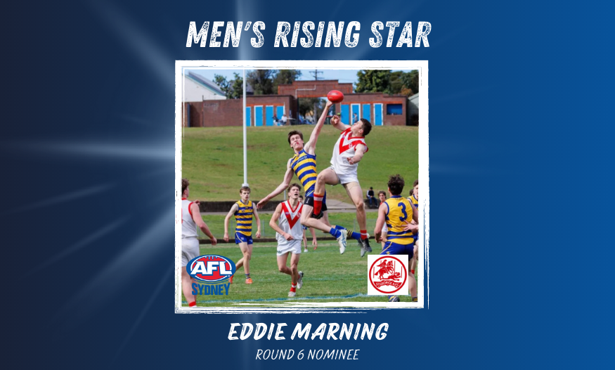 Meet our Round Six Men's Rising Star Nominee, Eddie Marning from St ...