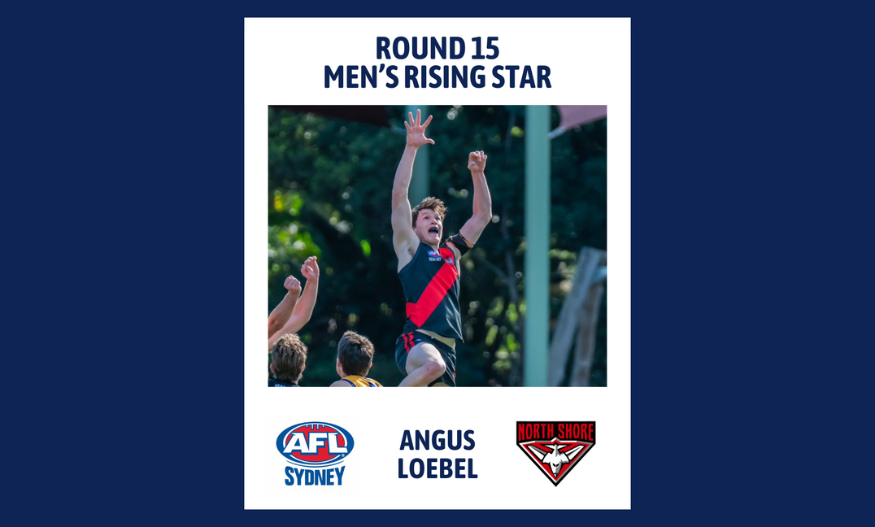 Meet our Round Fifteen Men’s Rising Star Nominee, Angus Loebel, North ...
